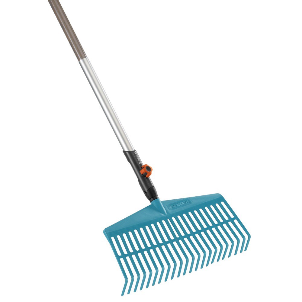 Gardena Combisystem Kit Wooden Handle 130 CM + Lawn Rake 43 CM