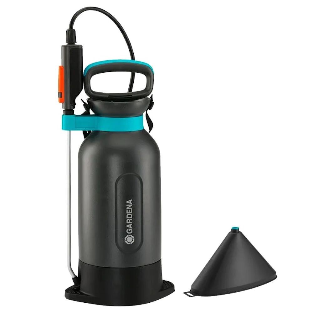 Gardena Comfort Pressure Sprayer 5 Liter with Weedkiller Cone Set