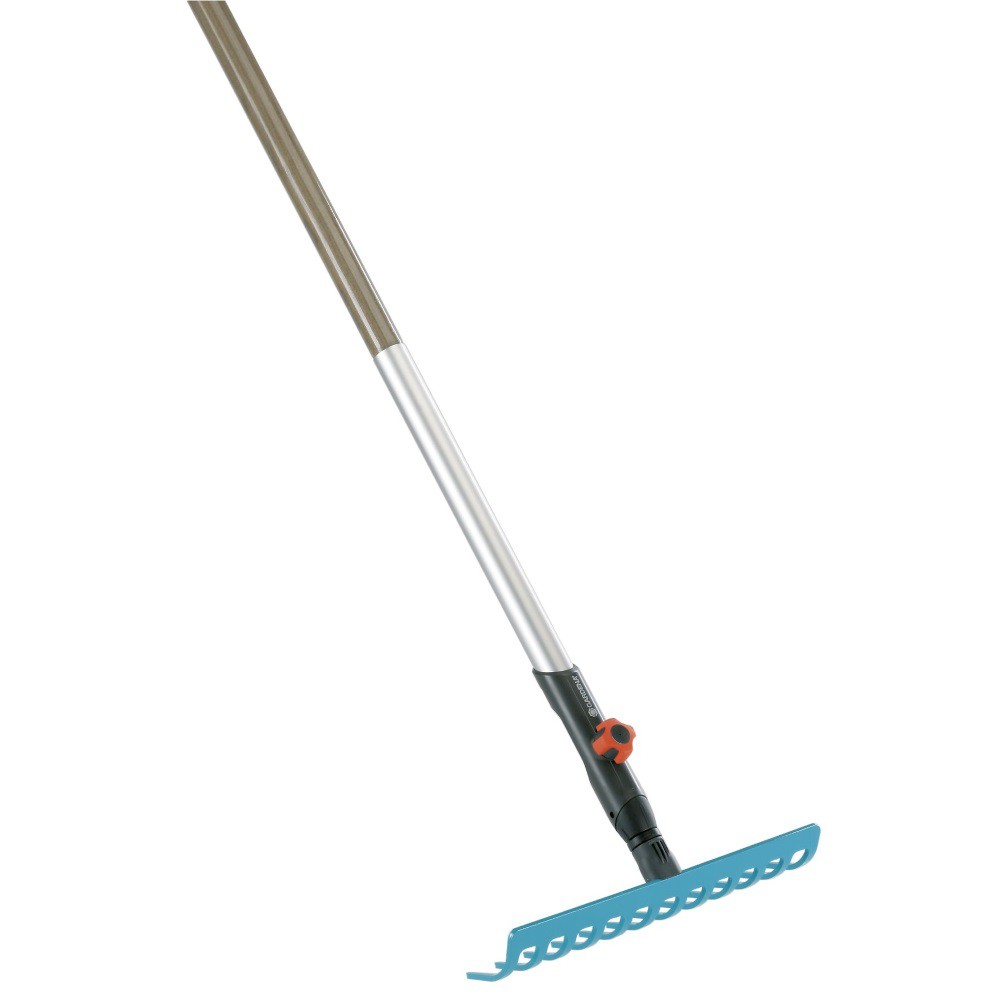GARDENA COMBISYSTEM KIT WOODEN HANDLE 130 CM + RAKE 30 CM