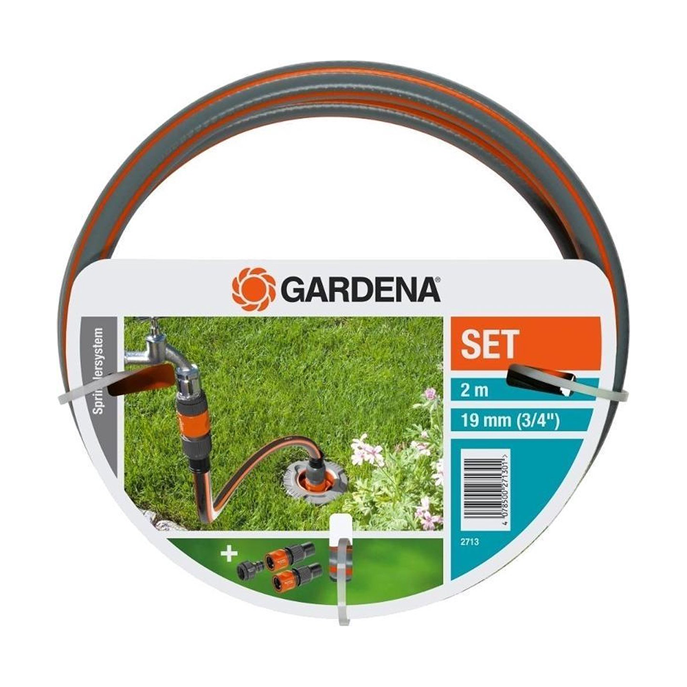 GARDENA PROFI MAXI-FLOW SYSTEM CONNECTION SET 2M 19MM (3/4")