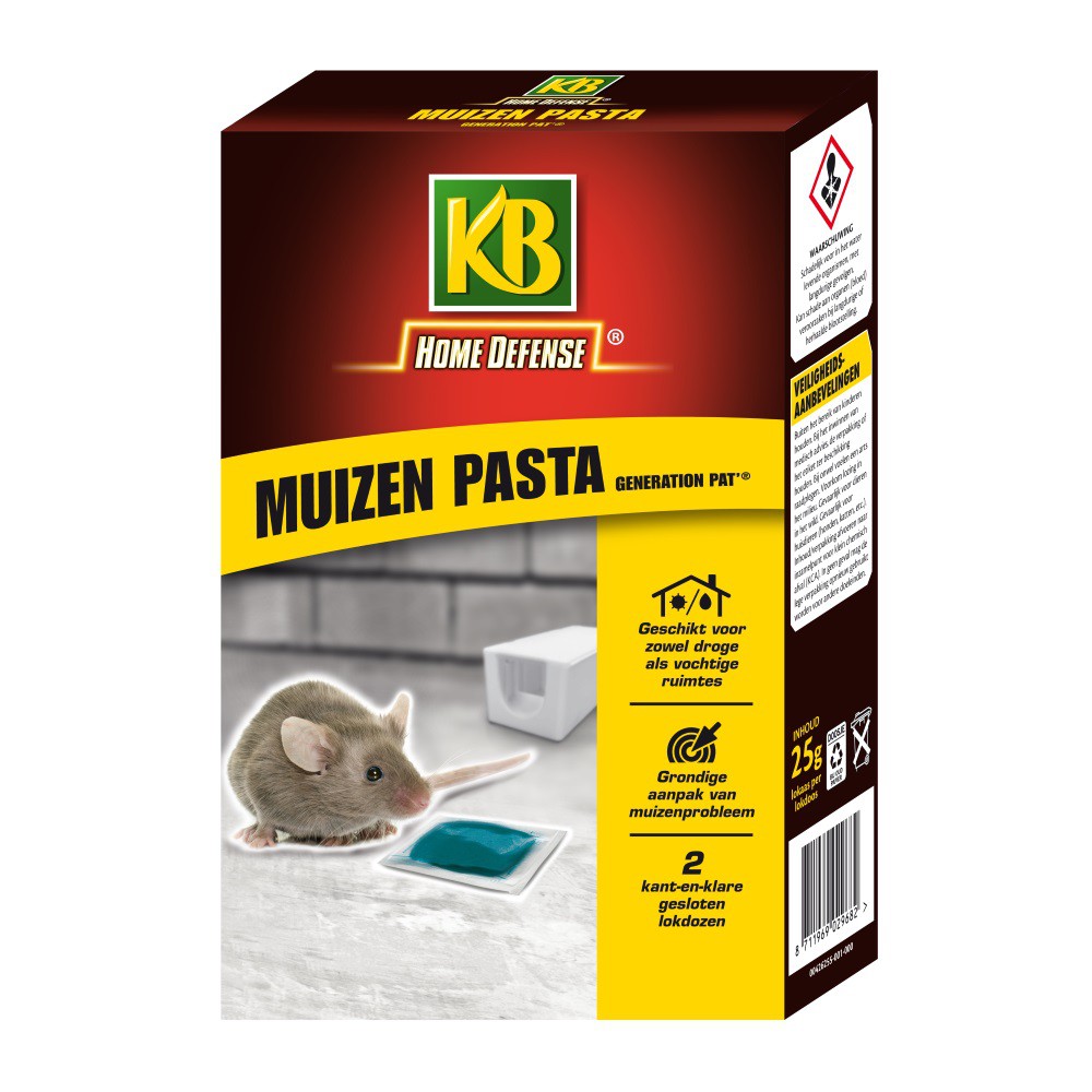 KB Mice Pasta Generation Pat Bait Box 2 Pcs