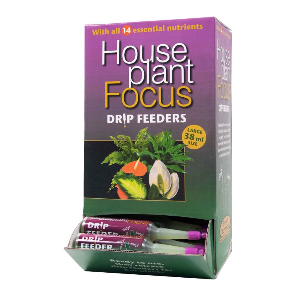 Growth Technology Houseplant Focus Drip Feeder Dispenser 48 x 38 ml