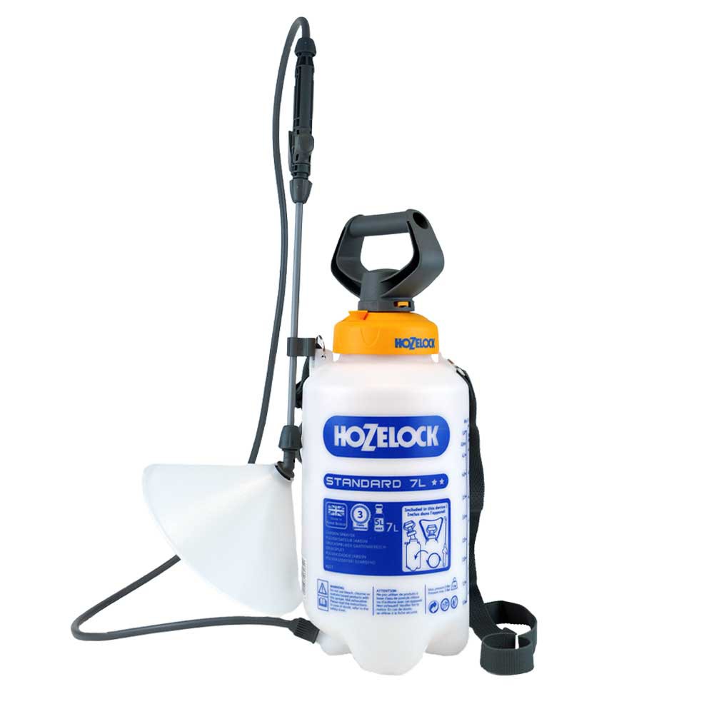Hozelock Standard Pressure Sprayer 7 Liter + Weed Cone