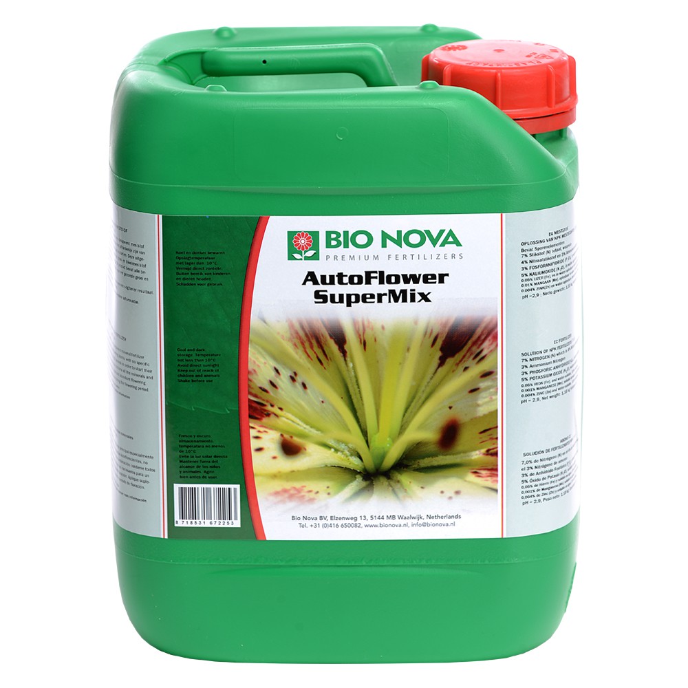 BIO NOVA AUTOFLOWER-SUPERMIX 5 LITER