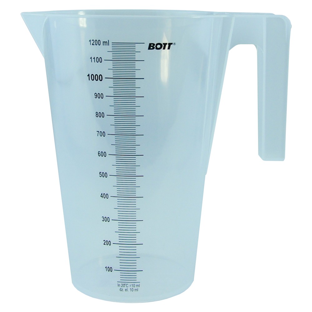 BOTT SMART MEASURING CUP TRANSPARENT 1000 ML