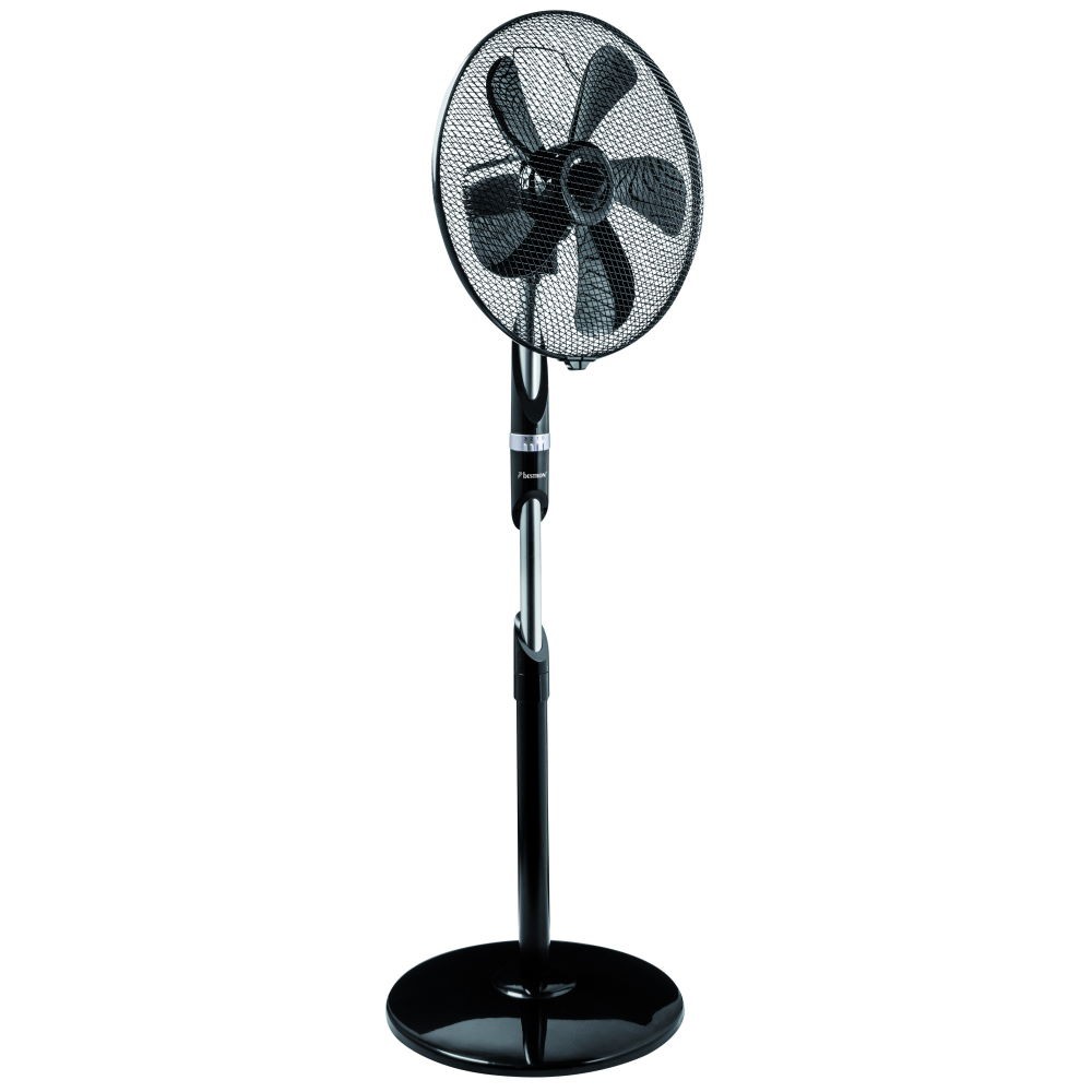 Bestron ASF40DZ Black Design Standing Fan 40 CM 55 Watt