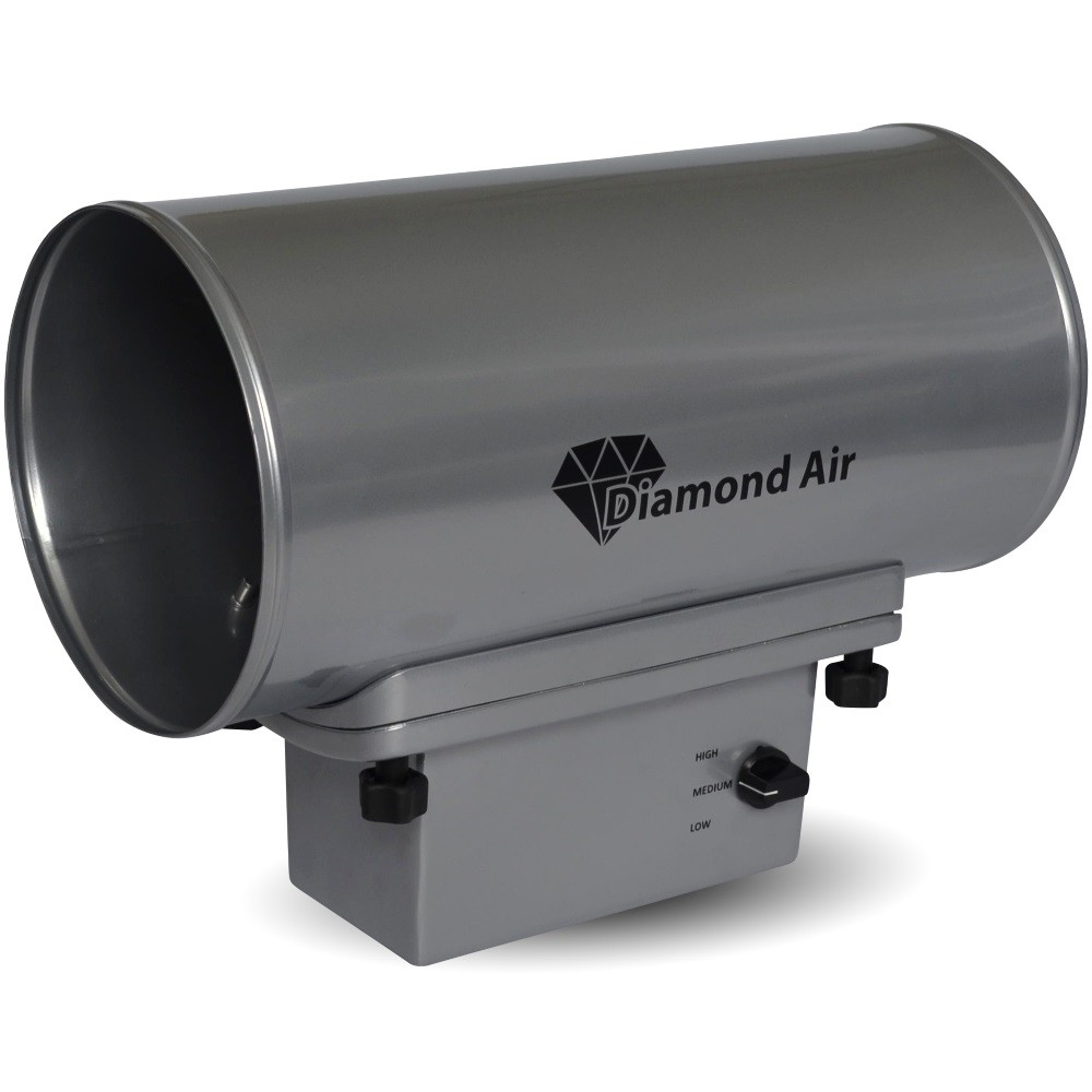 Diamond Air in Line Pro Ozone Generator Ø200 MM 1800M³