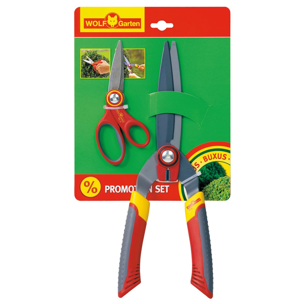 WOLF GARTEN BOX TREE & MULTI-PURPOSE SHEARS SET RA-X + HS-B